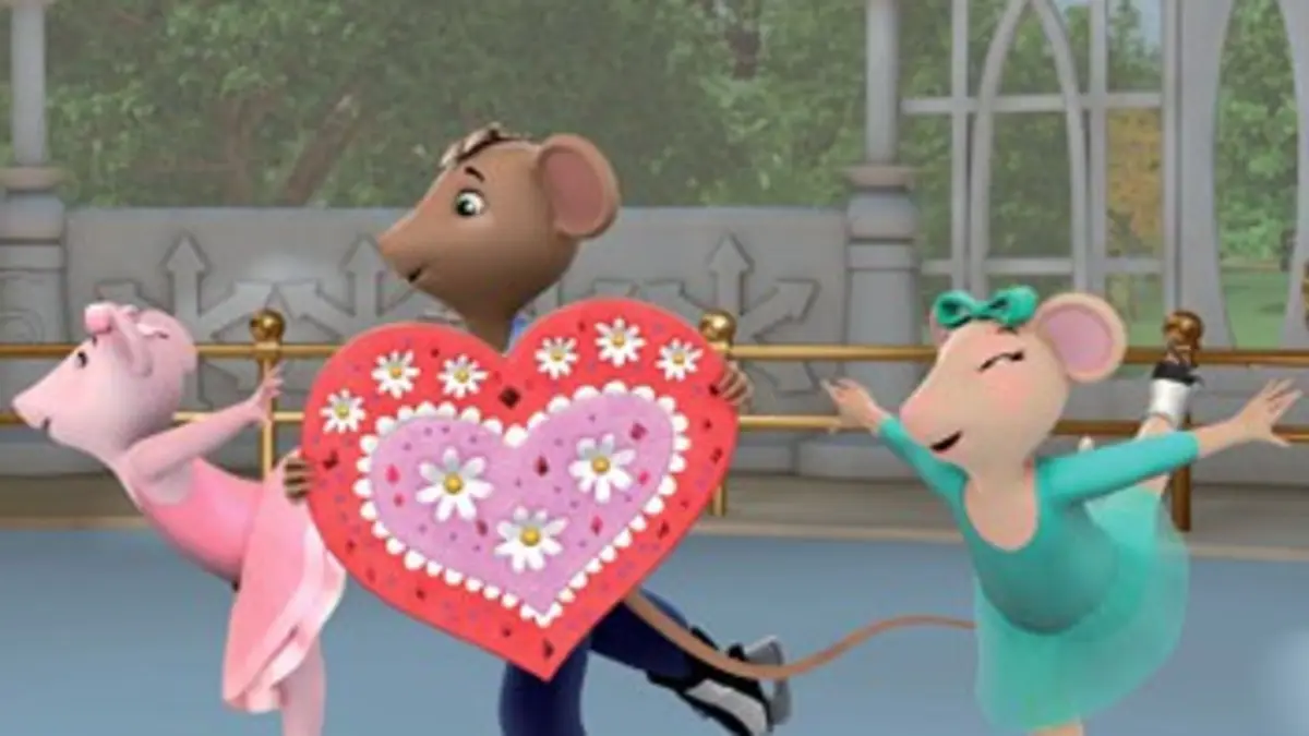 Angelina Ballerina S02E07 Le hoquet d'Angelina - Dessin animé (2010)