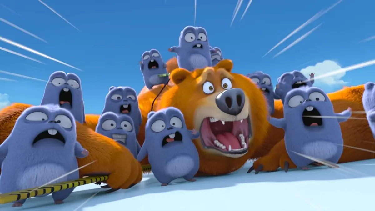 Grizzy et les lemmings S04E48 Les dix plaies de grizzy (Série) où ...