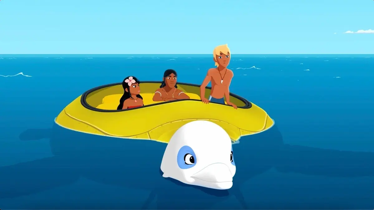 Oum le dauphin blanc S02E11 Le triangle de Maotou - Série (2020)