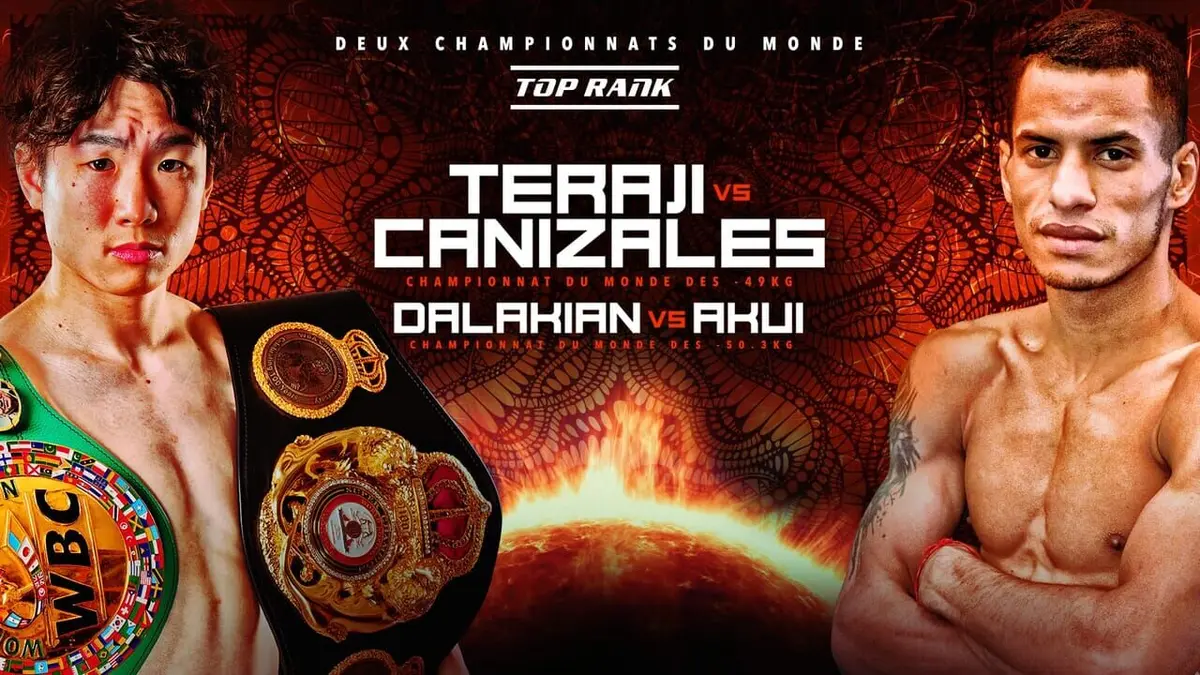 Kenshiro Teraji - Carlos Canizales et Artem Dalakian - Seigo Yuri Akui ...