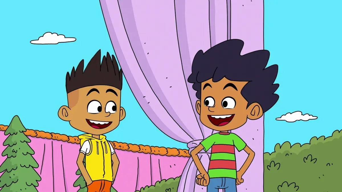 Les aventures temporelles de Sammy et Raj - Série (2021 - 2022)