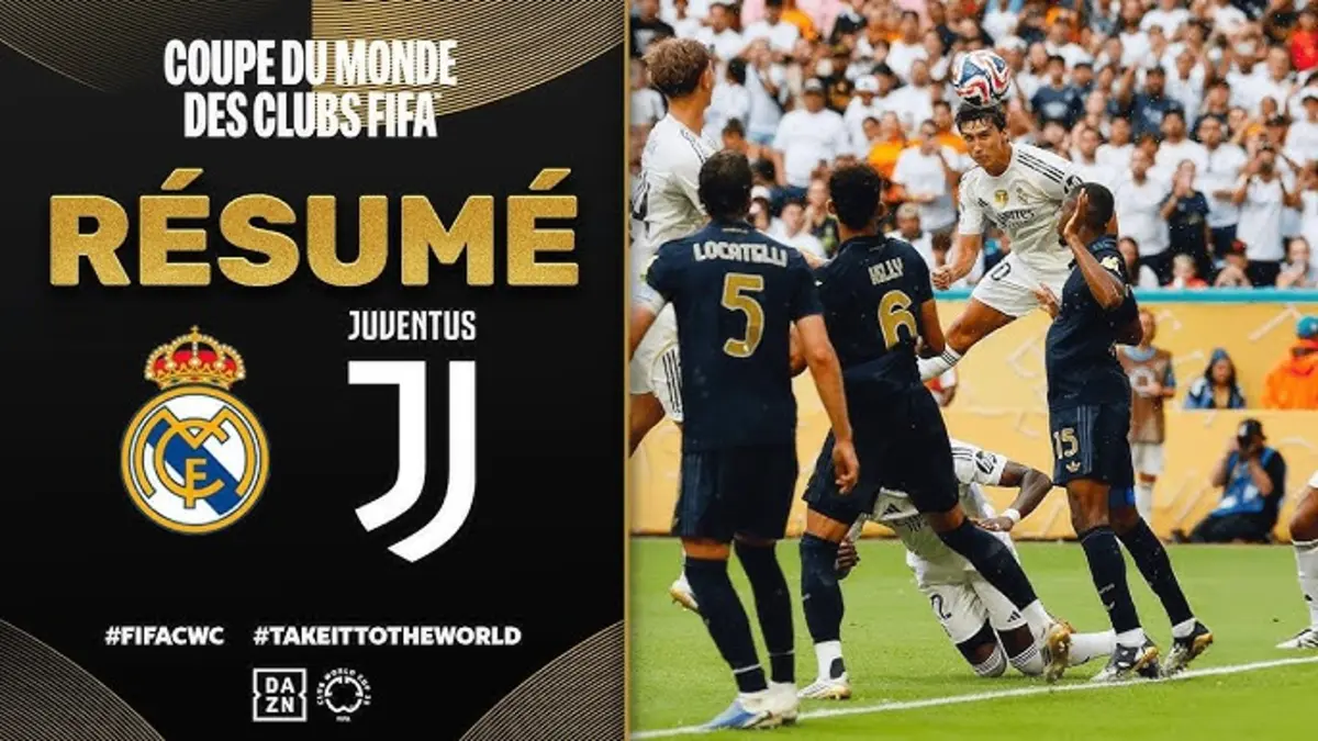 Real Madrid - Juventus résumé vidéo du match. Victoire du Real (1 - 0).