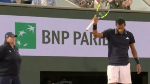 Tennis replay du 03/06/2026 : 1/4 de finale (H) : en difficulté, Félix ...