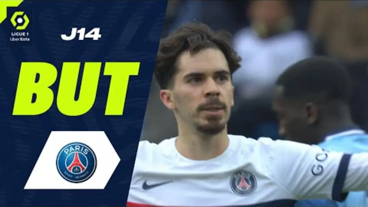 Canal+ replay du 03/12/2023 : But Vitor MACHADO FERREIRA (89' - PSG ...