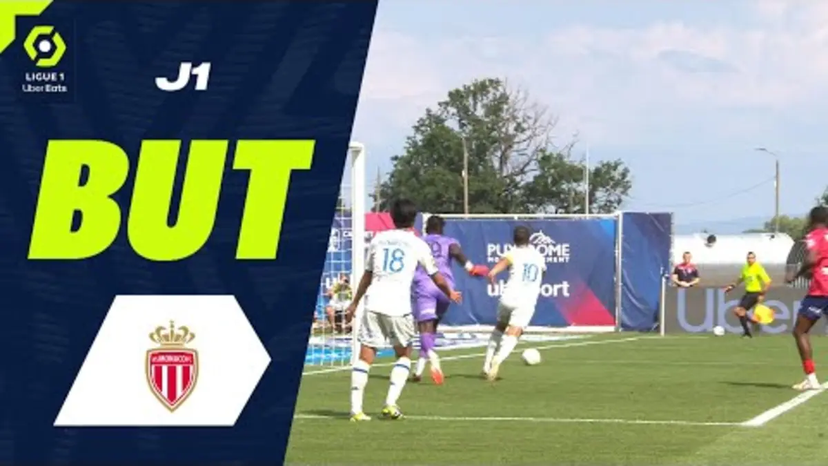 Canal+ replay du 13/08/2023 : But Wissam BEN YEDDER (70' - ASM) CLERMONT FOOT 63 - AS MONACO (2-4)…