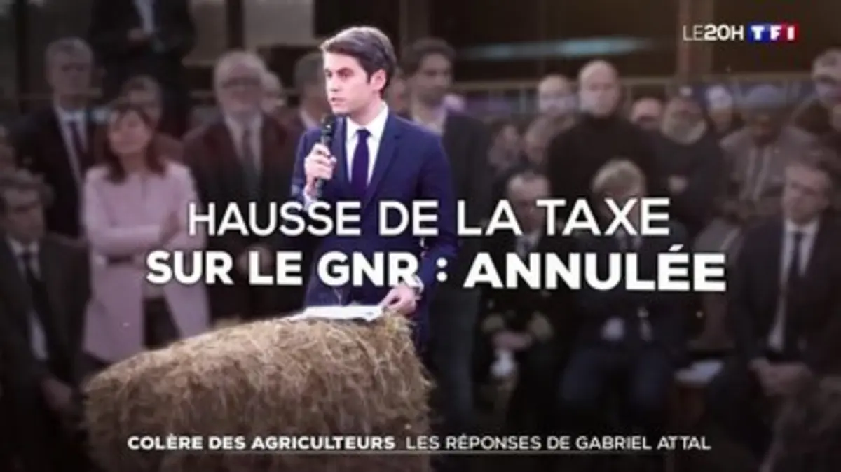 Journal de TF1 replay du 26/01/2024 : Colère des agriculteurs : les ...