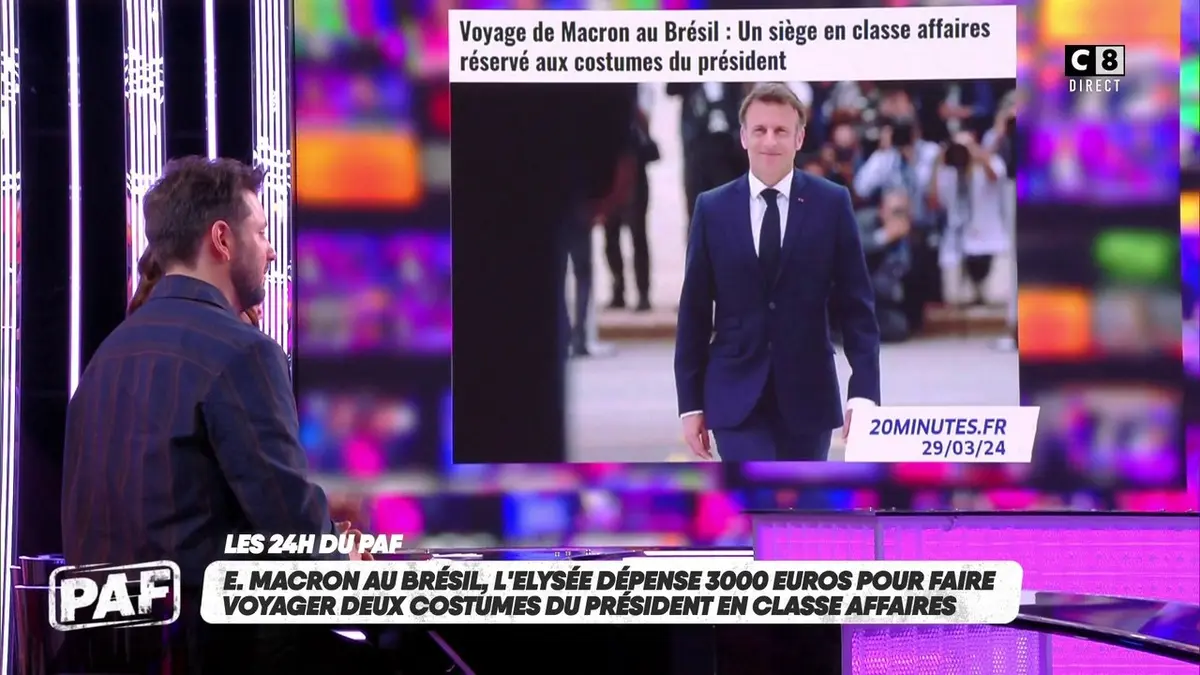 Touche pas à mon poste ! replay du 03/04/2024 : Emmanuel Macron au ...