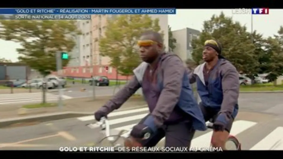 Journal de TF1 replay du 11/08/2024 : Golo et Ritchie : des réseaux sociaux au cinéma