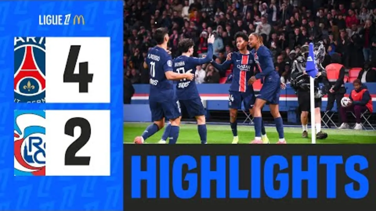 Canal+ replay du 20/10/2024 : Le PSG S'IMPOSE contre Strasbourg | 8ème journée - Ligue 1…