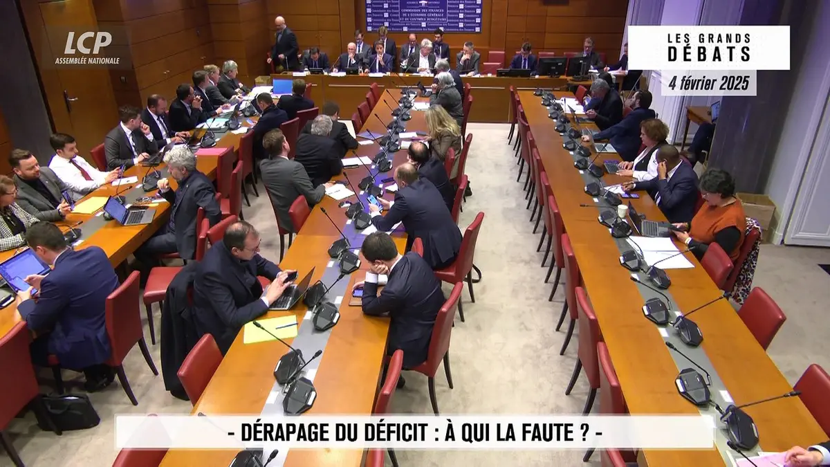 La Chaîne parlementaire replay du 25/07/2025 : Les grands débats - Dérapage du déficit public : à…