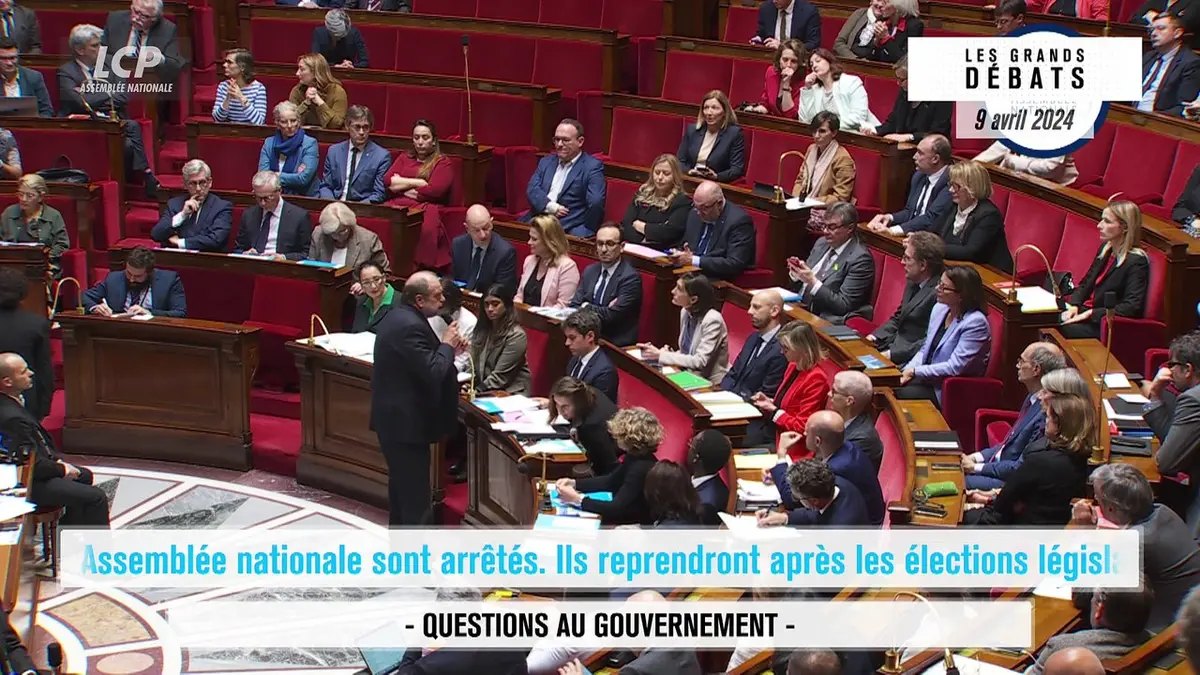 La Chaîne parlementaire replay du 14/07/2024 : Les grands débats ...