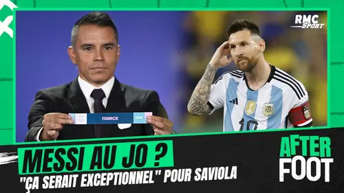 After Foot replay du 20/03/2024 : Paris 2024 / Football : "Messi aux JO ...