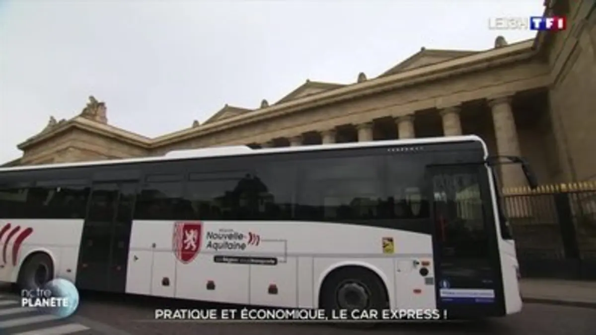 Journal de TF1 replay du 21/02/2024 : Pratique et économique : le car express