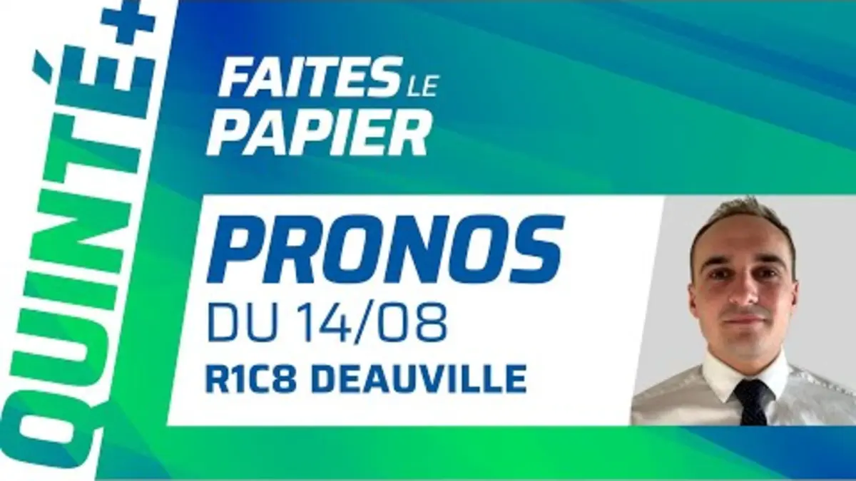 Top courses replay du 12/08/2025 : PRONOSTICS QUINTÉ+ DU JEUDI 14 AOUT ...