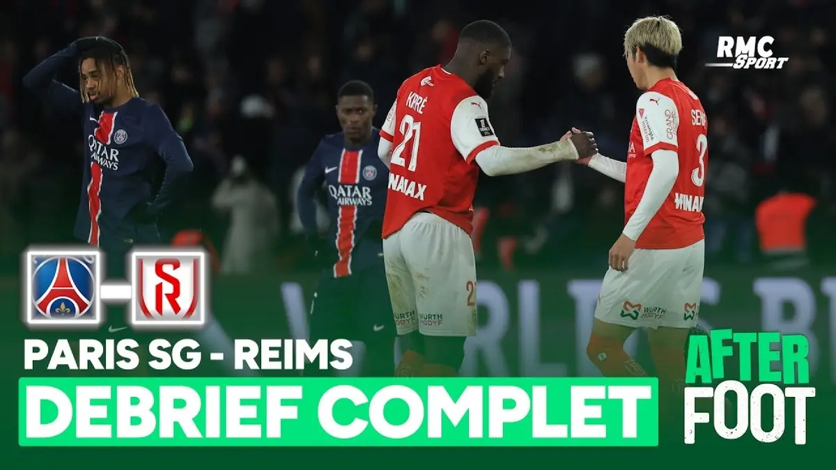 After Foot replay du 25/01/2025 : PSG 1-1 Reims : le débrief complet de ...