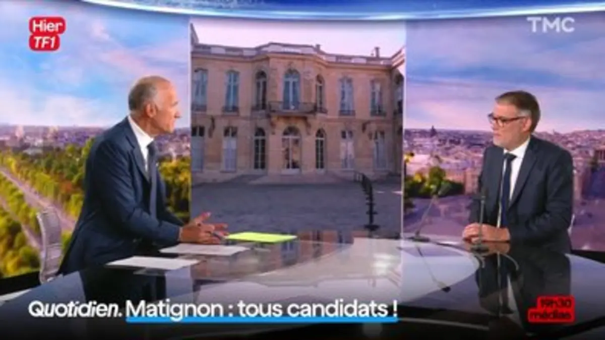 Quotidien replay du 09/09/2025 : Quotidien, première partie du 9 septembre 2025