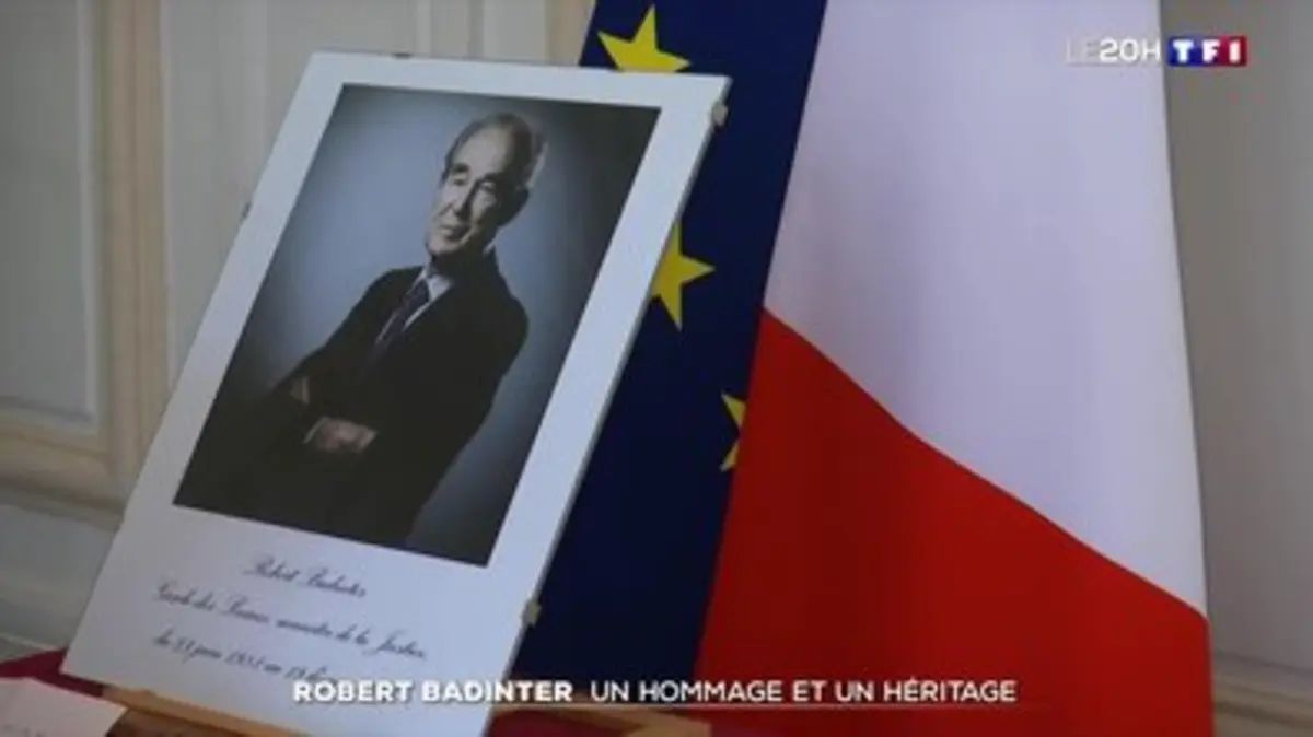 Journal de TF1 replay du 10/02/2024 : Robert Badinter : un hommage et un héritage