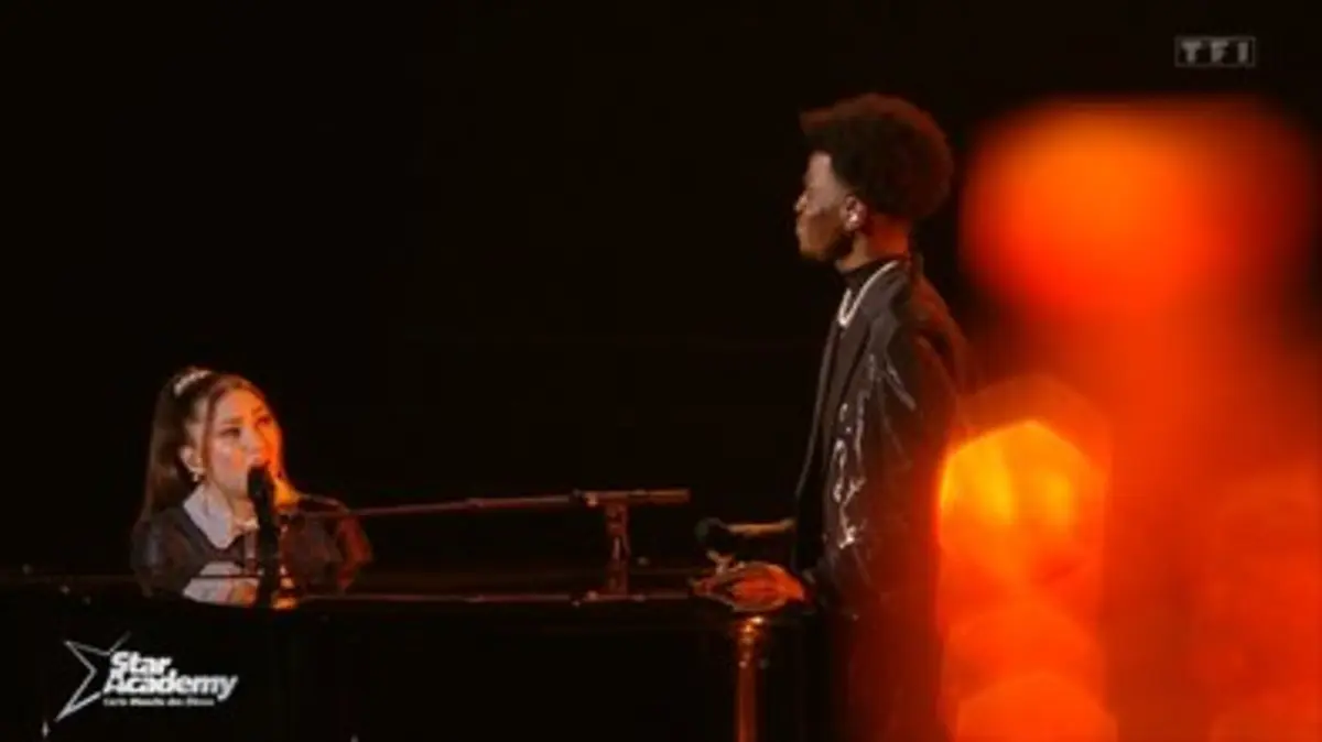 Star Academy replay du 28/12/2024 : Star Academy 2024 – Franck et Linh chantent "Je pense à…