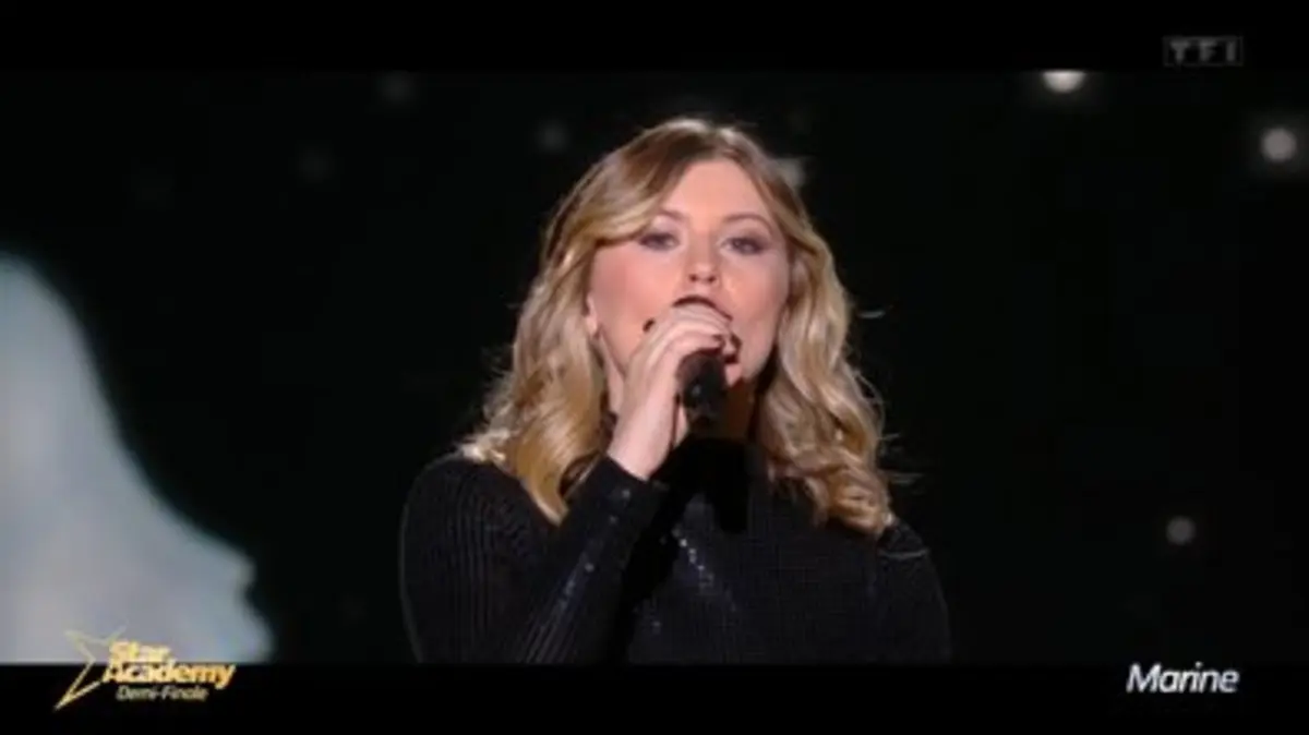 Star Academy replay du 11/01/2025 : Star Academy 2024 - Marine chante "My Heart Will Go…