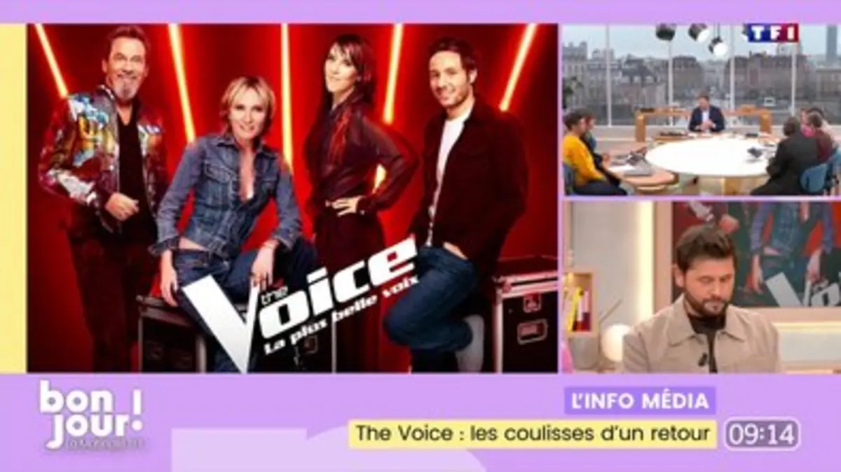 Replay Bonjour ! La Matinale TF1 du 31/01/2025 : The Voice, les ...