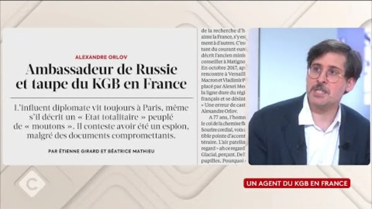 C à vous replay du 27/09/2025 : Un agent du KGB en France