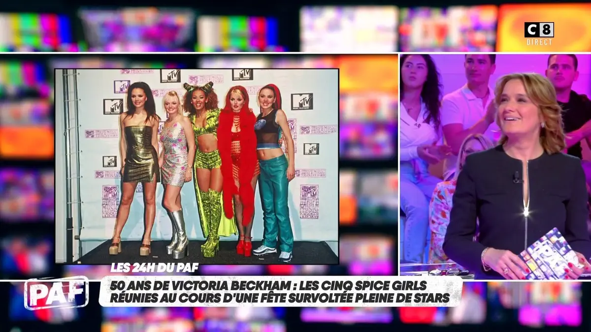 Replay Touche pas à mon poste ! du 24/04/2024 : 50 ans de Victoria Beckham : les cinq Spice ...
