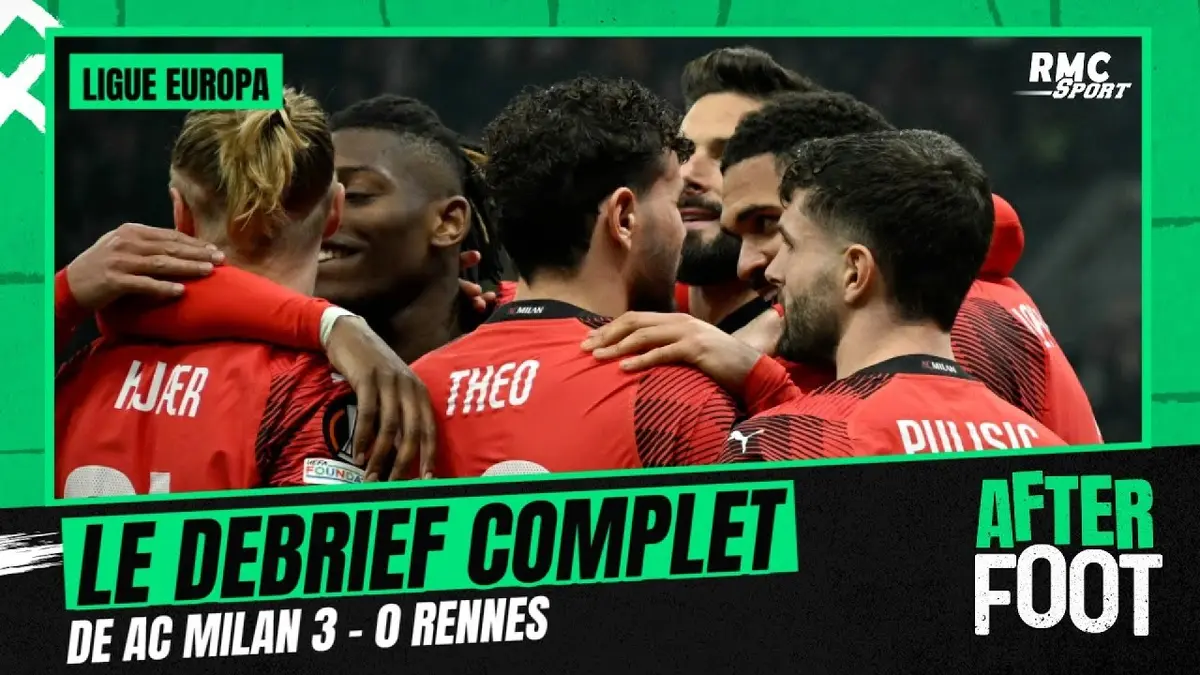 Replay After Foot du 15/02/2024 : AC Milan 3-0 Rennes: Le debrief ...
