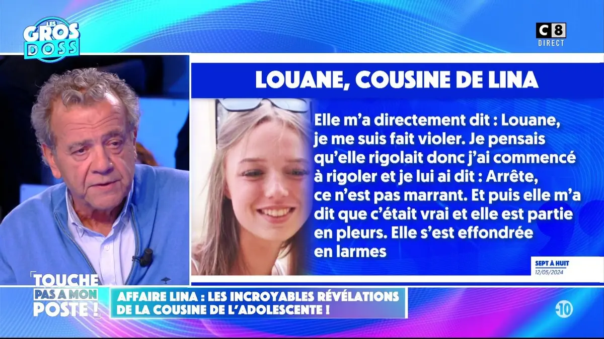 Replay Touche pas à mon poste ! du 15/05/2024 : Affaire Lina : les incroyables révélations de la ...