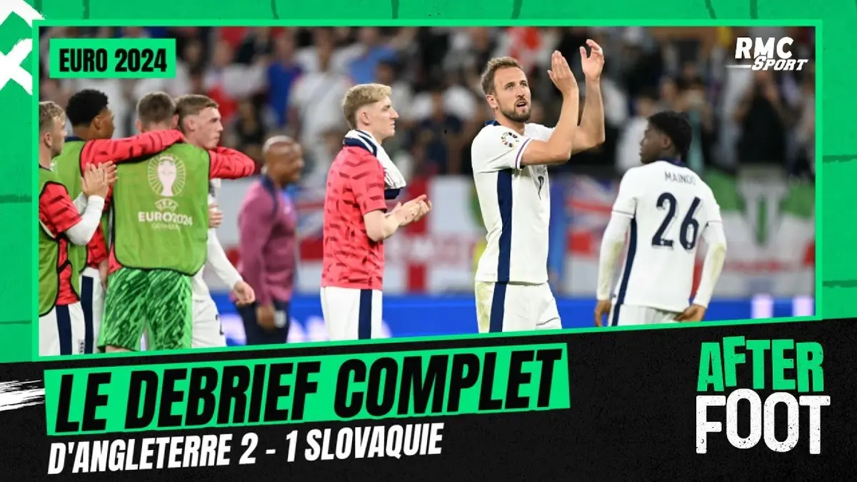 Replay After Foot du 30/06/2024 : Angleterre 2-1 Slovaquie : le débrief ...