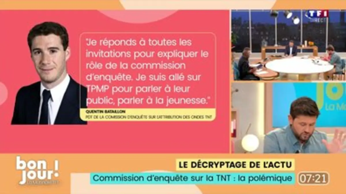 Replay Bonjour ! La Matinale TF1 du 04/04/2024 : Bonjour ! La Matinale TF1 - Commission d ...
