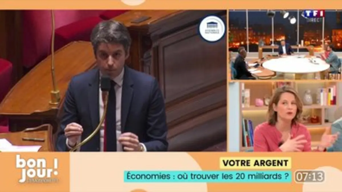 Replay Bonjour ! La Matinale TF1 du 04/04/2024 : Bonjour ! La Matinale TF1 - Économies : où ...