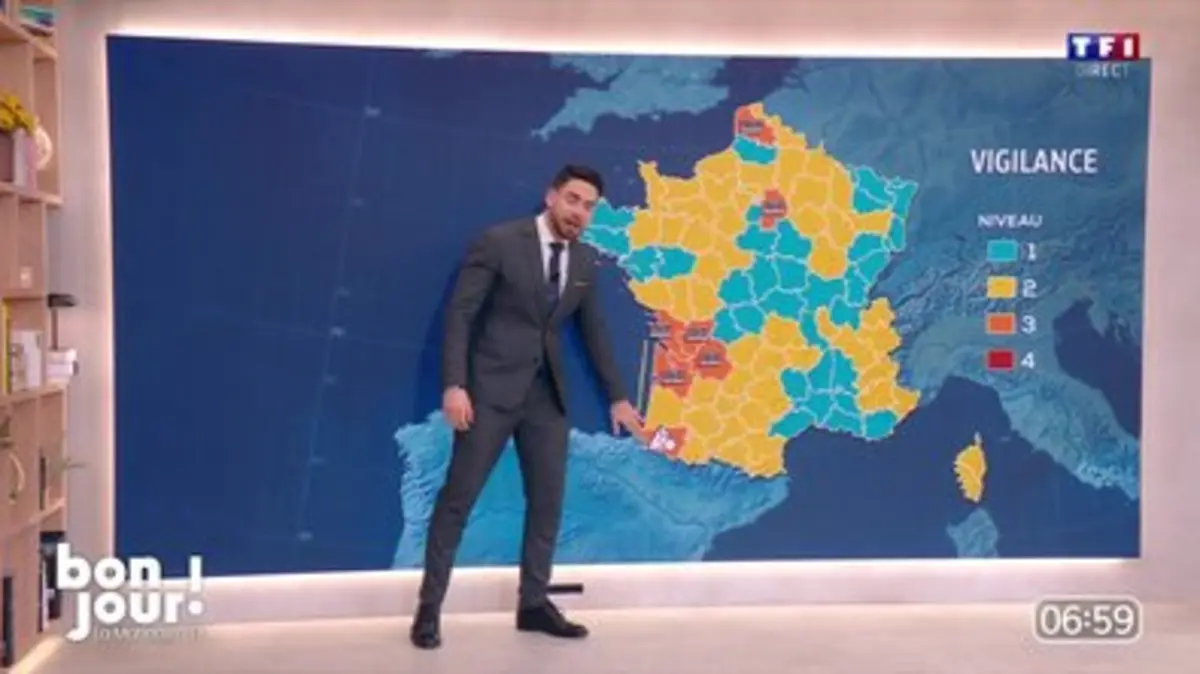 Replay Bonjour ! La Matinale TF1 du 27/02/2024 : Bonjour ! La Matinale TF1 - La météo du mardi ...