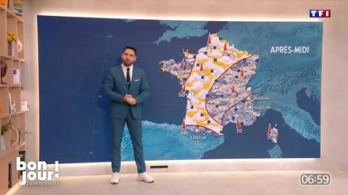 Replay Bonjour ! La Matinale TF1 du 09/02/2024 : Bonjour ! La Matinale TF1 - La météo du ...