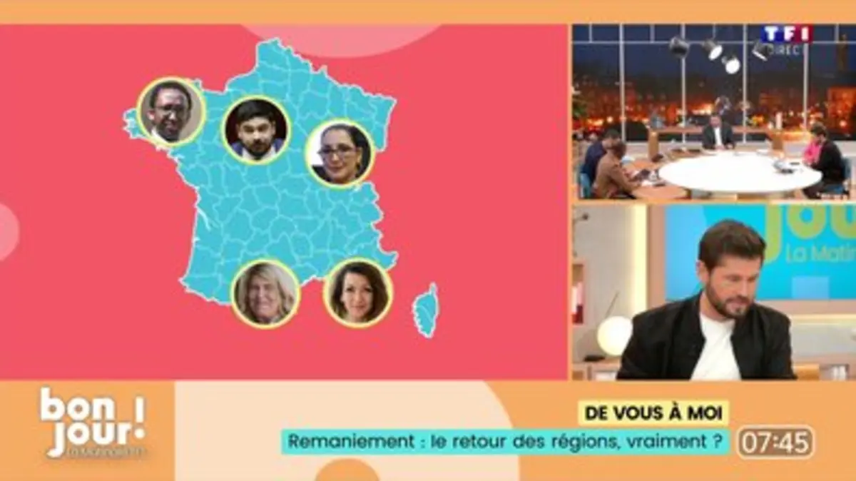 Replay Bonjour ! La Matinale TF1 du 09/02/2024 : Bonjour ! La Matinale TF1 - Remaniement : le ...