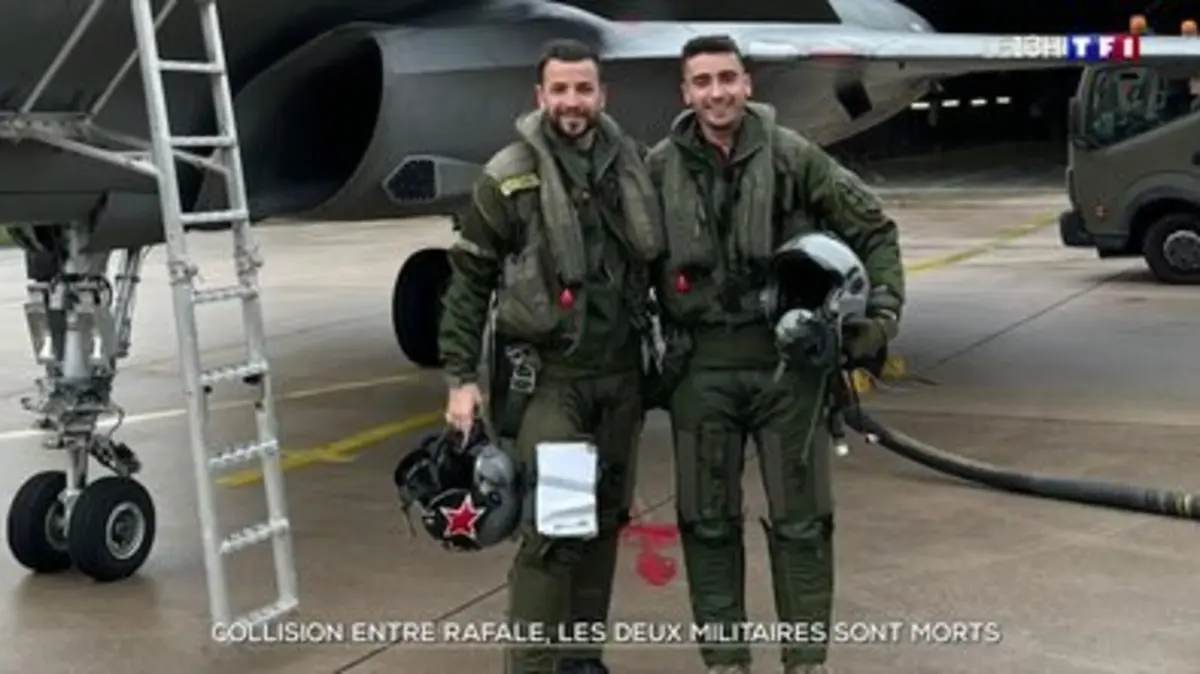 Replay Journal de TF1 du 15/08/2024 : Collision entre Rafale : les deux militaires sont morts