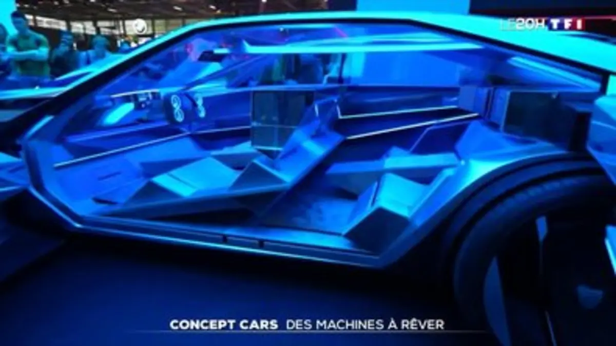 Replay Journal de TF1 du 19/10/2024 : Concept cars : des machines à rêver