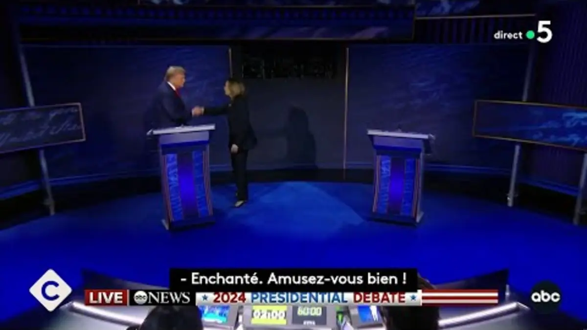 Replay Le pitch cinéma du 11/09/2024 : Débat Harris-Trump : les moments forts - C à vous - 11/09 ...
