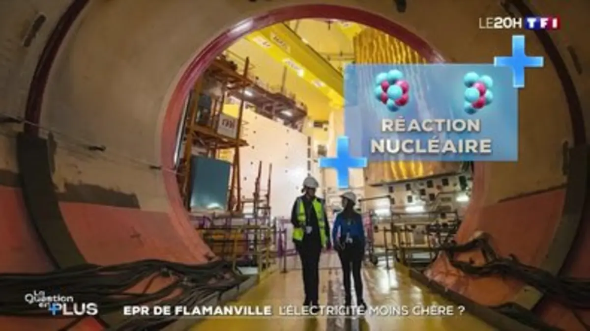 Replay Journal de TF1 du 03/09/2024 : EPR de Flamanville : l'électricité moins chère