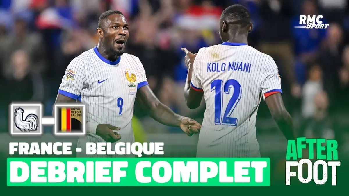 Replay After Foot du 09/09/2024 : France 2-0 Belgique : Le…