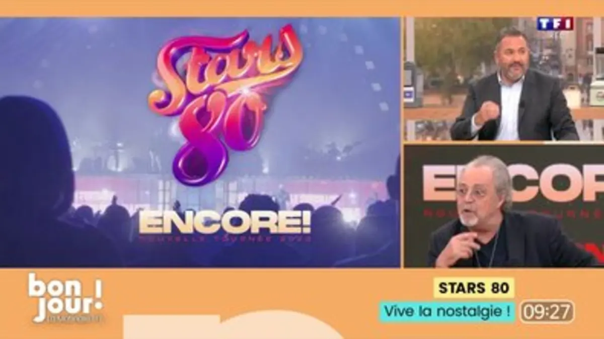 Replay Bonjour ! La Matinale TF1 du 07/10/2024 : L’invité : Patrick Hernandez dans Stars 80 ...