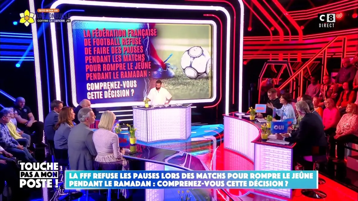 Replay Touche pas à mon poste ! du 13/03/2024 : La FFF refuse de faire des pauses pendant les ...