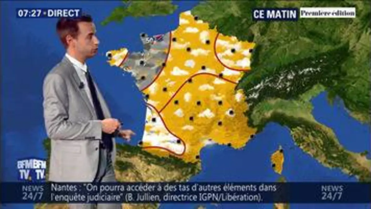 Replay Météo de M6 du 05/08/2019 : La météo pour ce lundi 5 août 2019