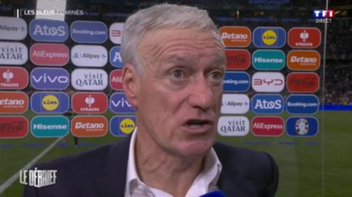 Replay TF1 du 09/07/2024 : Le Mag de l'Euro : voir la réaction d'après-match de Didier Deschamps