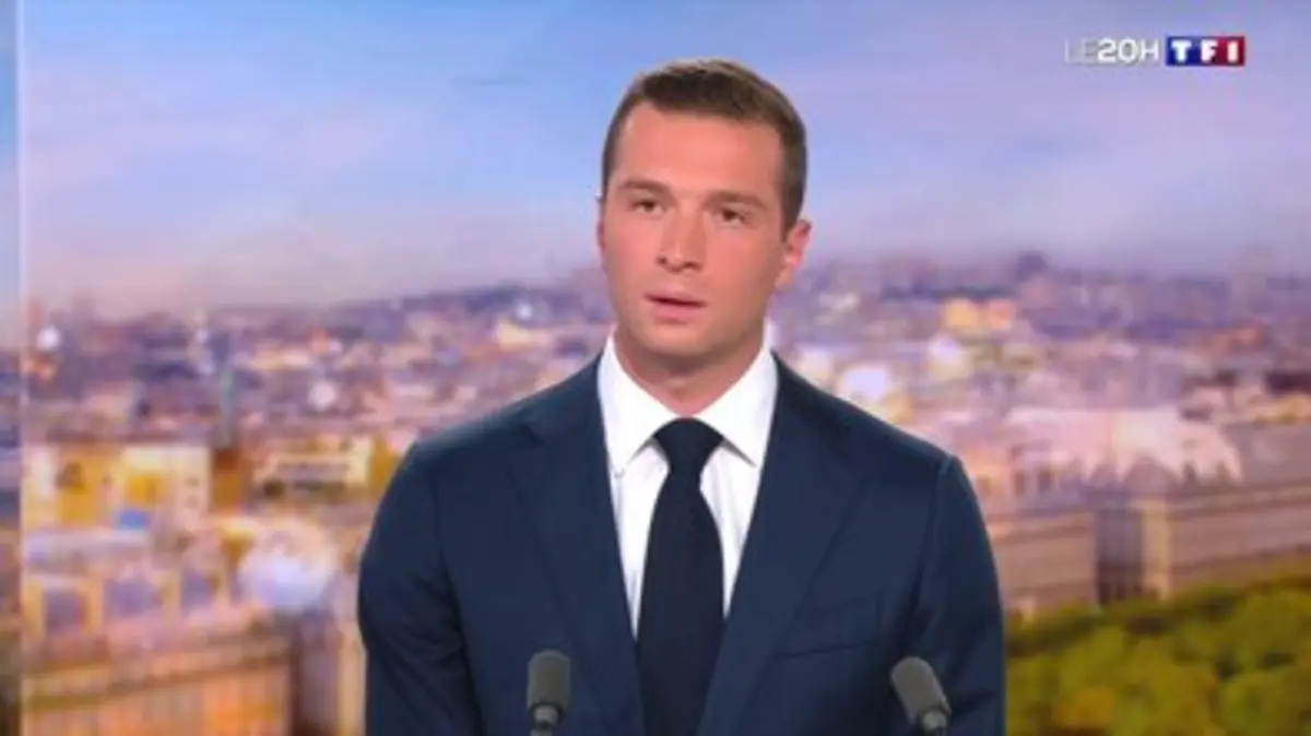 Replay Journal de TF1 du 07/09/2024 : Le président du Rassemblement national, Jordan Bardella ...