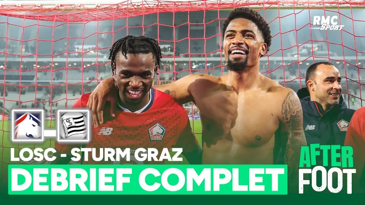Replay After Foot du 11/12/2024 : Lille 3 - 2 Sturm Graz