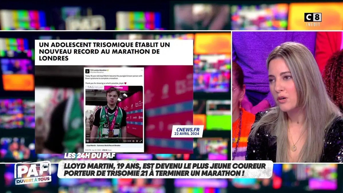 Replay Touche pas à mon poste ! du 29/04/2024 : Lloyd Martin, 19 ans, est devenu le plus jeune ...