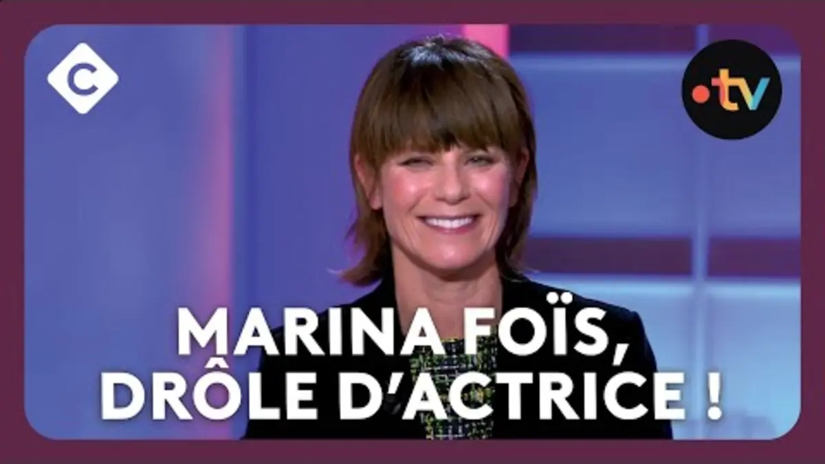 Replay C à Vous Du 15 01 2025 Marina Foïs Drôle Dactrice