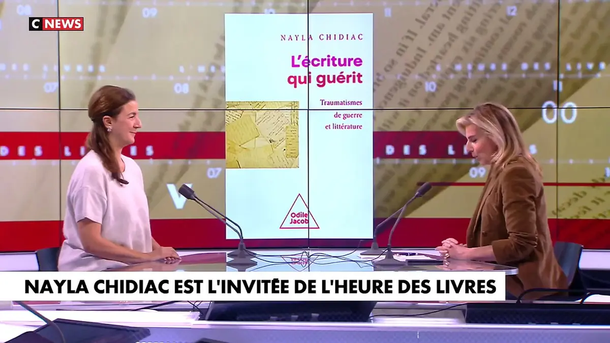 Replay L'heure des livres du 21/02/2025 : Nayla Chidiac