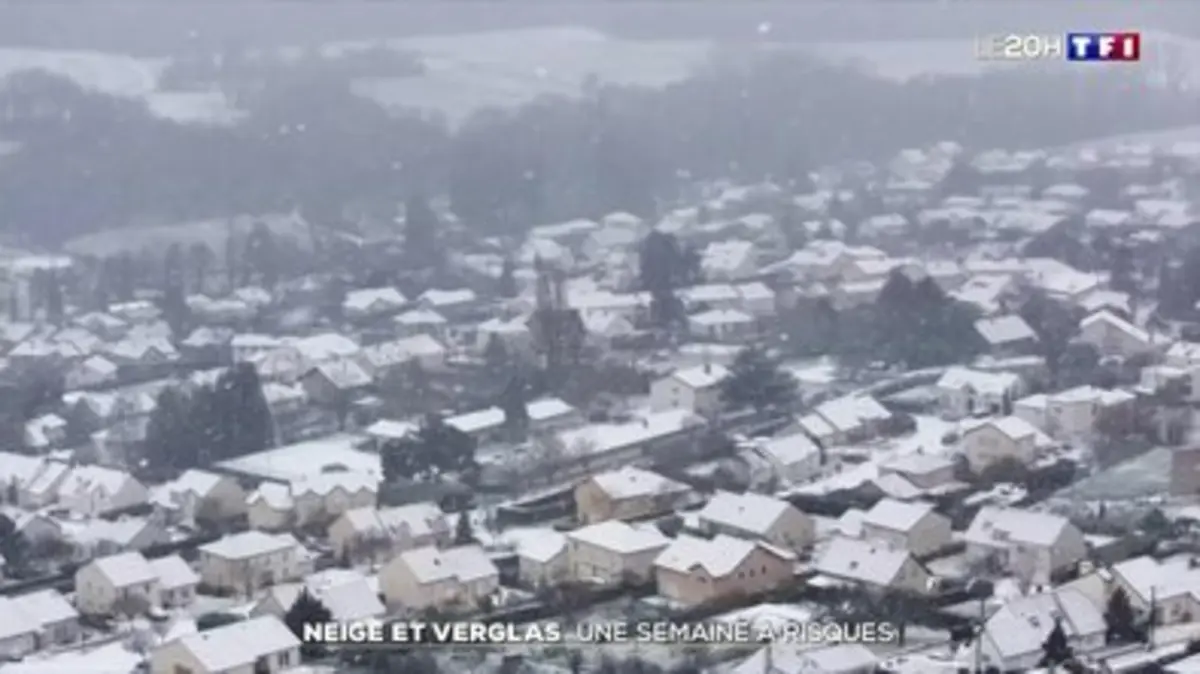 Replay Journal de TF1 du 15/01/2024 : Neige et verglas : une semaine à risques