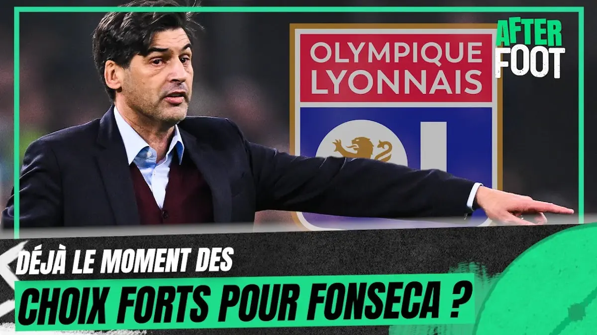 Replay After Foot du 06/02/2025 : OL : Déjà le moment des choix forts pour Fonseca